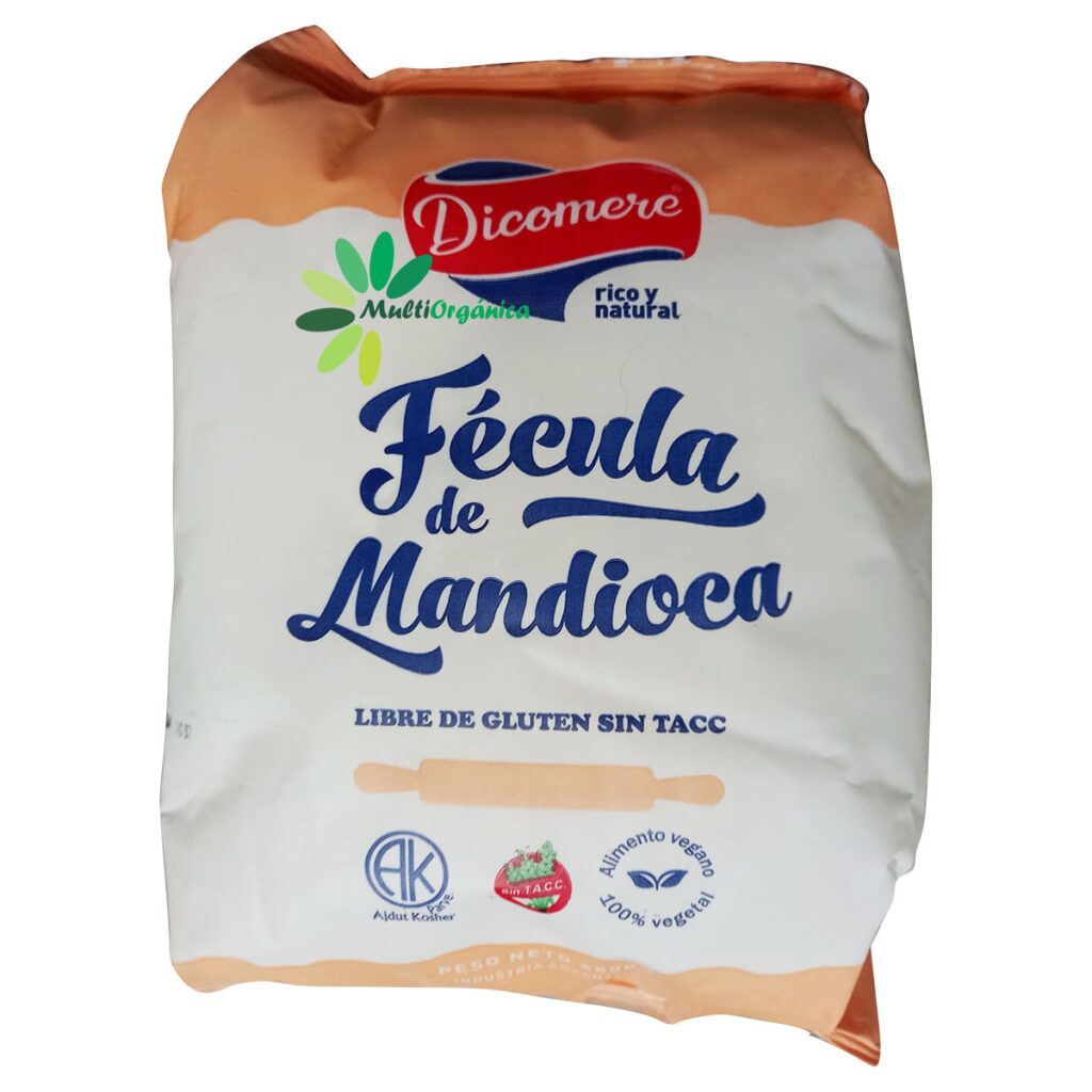 Fecula De Mandioca X 450gr - Dicomere - Libre de Gluten - MultiOrgánica
